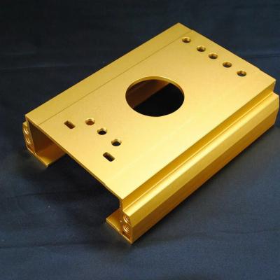 Cina Porti rettangolari ISO9001 6061 di CNC di recinzione di alluminio su ordinazione di profili in vendita