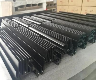 China Customized black powder coating aluminum profile for led light bar for sale