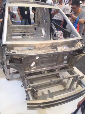 Cina 6063 pezzi meccanici di CNC dell'alluminio della saldatura T5 per la struttura degli strumenti/automobili di traffico in vendita