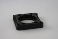 China Hard Anodized CNC Machining Parts with Drilling and Tapping Processing 0.002mm Tolerance for sale