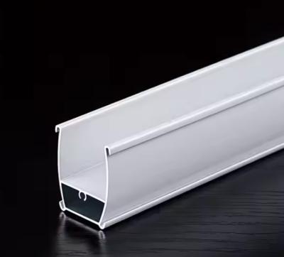 China Customized Powder Coating Polished Extruded Roller Blind Bottom Railing Aluminium Profile For Windows for sale
