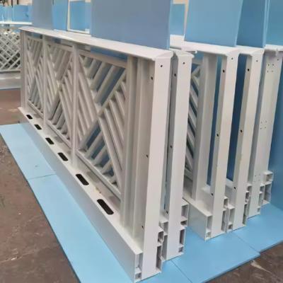 China Aluminum Railing Decorative Deck Railing System Aluminum Rail Kit Balcony Aluminium Railing Design for sale