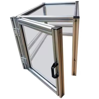 China Gepersonaliseerde industriële aluminium extrusie profiel frame 4080 4040 T slot geextrudeerd aluminium profiel voor robot machine systeem Te koop