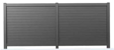 China Powder Coating 6063 Modern Aluminum Garden Privacy Fence Panels Profiles for Outdoor Landscaping for sale