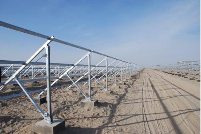 China Extruded Aluminum Profiles Aluminium Solar Panel Frame For Ground Solar Mounting System for sale