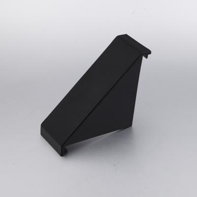 Cina Sostegno di plastica di alluminio dell'angolo della scanalatura del cappuccio 30x60 T T della scanalatura ad angolo retto del metallo in vendita
