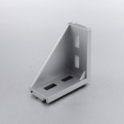 Cina Sostegno di plastica di alluminio dell'angolo della scanalatura del cappuccio 30x60 T T della scanalatura ad angolo retto del metallo in vendita