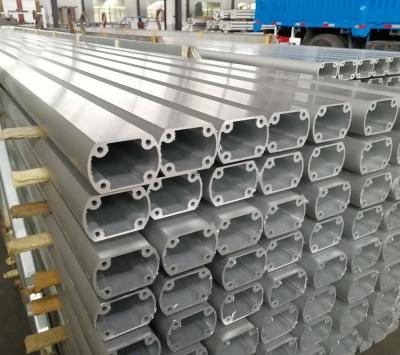 China 6000 Series Anodized Aluminium Industrial Profile Use For Aluminum Tent Pipe for sale