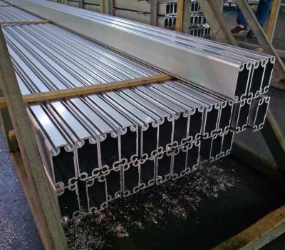 China 6000 Series Anodized Aluminium Industrial Profile Use For Aluminum Tent Pipe for sale