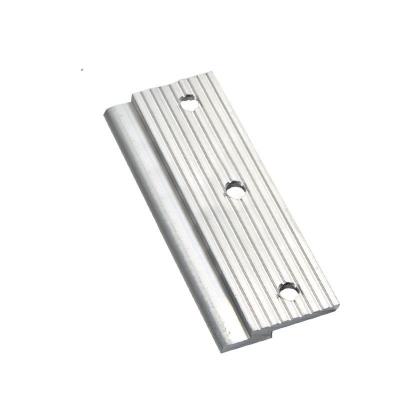 China Aluminum Wall Panels Cladding Aluminum Z Clip Panel Clip With Drilling Holes for sale