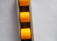 China Anodized Aluminum Sliding Roller Track Shelf System Conveyor 50mm for Pipe Rack for sale