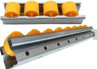 China Anodized Aluminum Sliding Roller Track Shelf System Conveyor 50mm for Pipe Rack for sale
