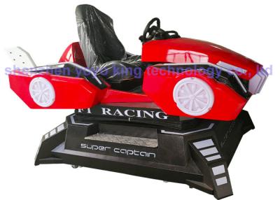 China 9D Driving VR Car Racing Simulator / Car Game Machine Simulator 250cm Length for sale