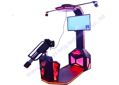 China Stand Play 9D Vr Games Standing Walk Vr Battle Simulator Gun Shooting for sale