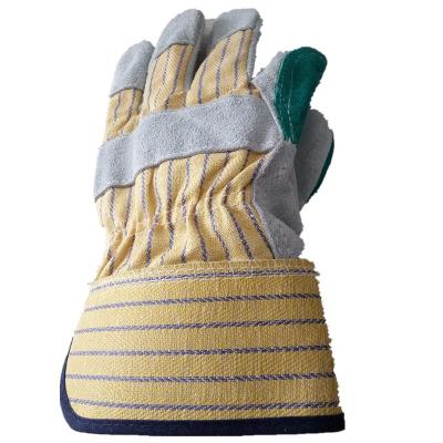 China Cow leather working gloves driving gloves safety gloves for sale