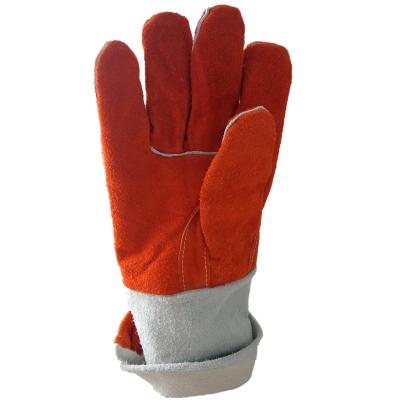 China Leather Animal Handling Training Rescuing Anti-bite Grooming Dog Cat Snak Gloves for sale