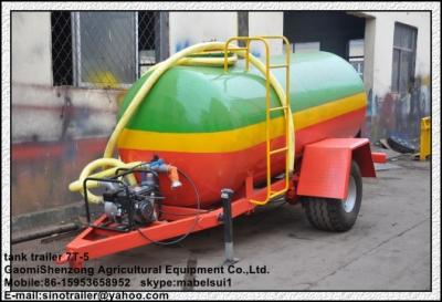 China full tank trailer farming tractor water small farm tractor transport water tank trailer for sale