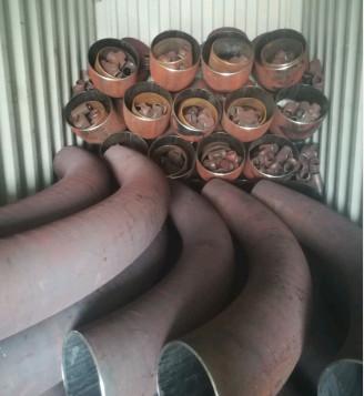 China instalación de tuberías maleable de acero de la curva 3D 5D de carbono de 90Deg Astm A105 en existencia en venta