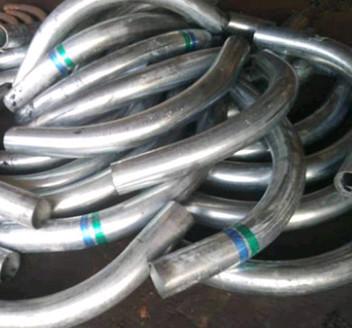 China ASME B16.9 Galvanized Long Radius Bends , 48inch 180 Degree Pipe Bend for sale