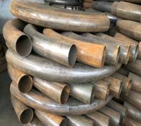 China GBT12459 90 Degree Carbon Steel Pipe Bend 1/2-48 Inch Sch40 Black Welded for sale