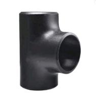 China ASTM A234 WPB Carbon Steel Butt Welding Tee 1/2-24 Inch Seamless Pipe Fitting for sale