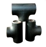China Seamless A105 Carbon Steel Equal Tee Pipe Fitting 3 Way 150-2500 Pressure for sale