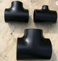 China DIN Steel Butt Weld Tee Equal Galvanized Pipe Tee Seamless Sch40 1/2 to 72 Inch for sale