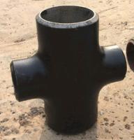 China Galvanized Pipe Cross Fitting Butt Welded SCH 20 Carbon Steel 1/2-48 Inch for sale