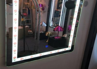 China Anti - Fog Frameless Mirror TV , High Resolution Large Mirror Tv Optional Color for sale
