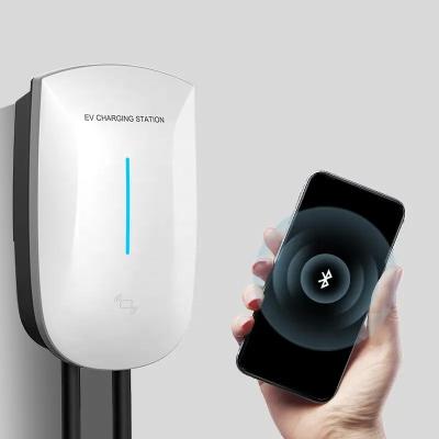 Cina Stazione di ricarica per veicoli elettrici a tre fasi montata su una colonna di corrente alternata 32A Tipo 2 in vendita