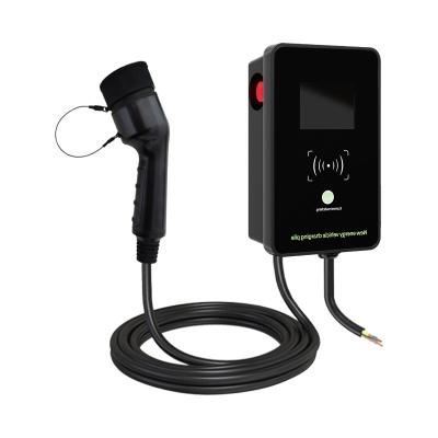China Stofdichte 7kw kiezen Kanon Muur Opgezette EV het Laden Post uit Veelvoudige Bescherming Te koop