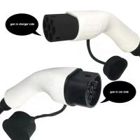 China Thermoplastic 3 Phase EV Charging Extension Cable 10m 16A 32A Waterproof for sale