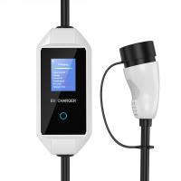 China American Standard Portable AC EV Charger Adjustable Current 8A-32A Overcurrent Protection for sale