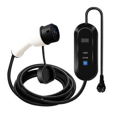 Cina PC ad alto ritardamento della fiamma 220V Caricabatterie portatili AC EV Corrente regolabile in vendita