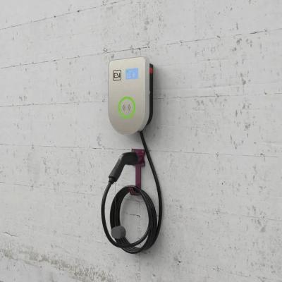 China RFID-Muurbokser 7kw 32a Muur Opgezette EV het Laden Post met 5 Meters Kabel Te koop