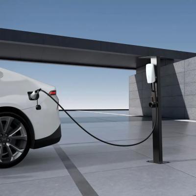 Cina Stazione di carico fissata al muro di 240V RFID di controllo standard americano EV della carta per la casa in vendita