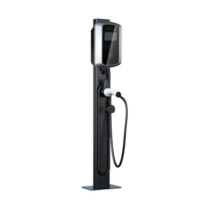 Cina 3 punto di carico fissato al muro LCD della stazione di carico 7kw EV della visualizzazione di fase EV in vendita
