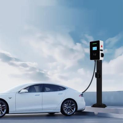 Cina Single Gun Type2 7 Kilowatt Stazione di ricarica per veicoli elettrici montata a parete Display LCD in vendita