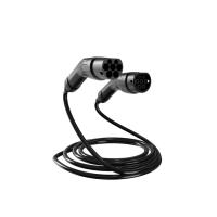 China Double Head Type 2 32A AC Charging Cable Over Current Protection 220V for sale