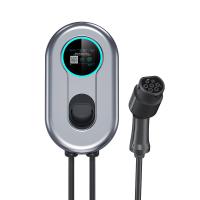 China American Standard Touch Button Type 1 EV Charger Wall Mount 7.4m Cable 32A 240V for sale