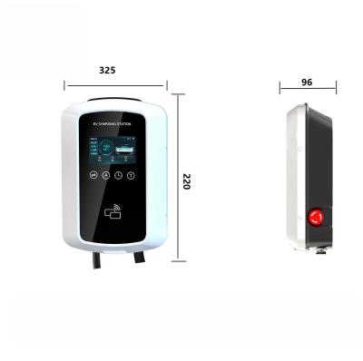 Cina Caricabatterie per veicoli elettrici di tipo 2 da 11 kW 32A montate su colonna di livello 2 con certificato CE in vendita
