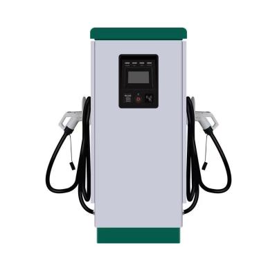 Cina GB/T Doppio cannone 380V 4G EV stazione di ricarica a corrente continua Colori personalizzati in vendita