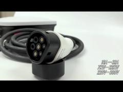 Wall Mounted 7kw Type 2 EV Charger European Standard App Control Fast Charging