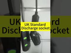European Standard Type 2 Camping 16A Electric Car Discharge EV Charging Gun For V2L