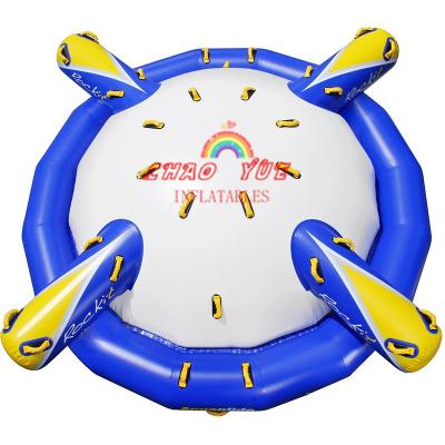 China Commercial Grade Inflatable Water Rocker Saturn for Water Park for sale