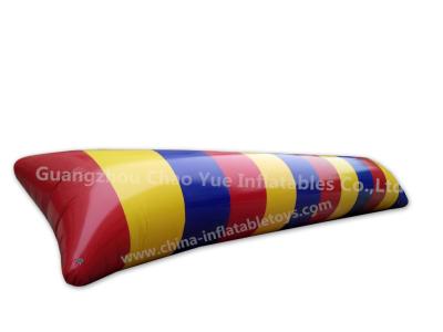 China Commercial Grade Colorful Inflatable Water Launch Water Blob for water park for sale