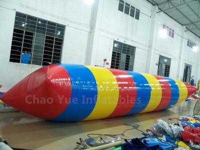 China Commercial Grade Colorful 0.6mm PVC Tarpaulin Inflatable Water Blob Jumping Pillow for water tower for sale