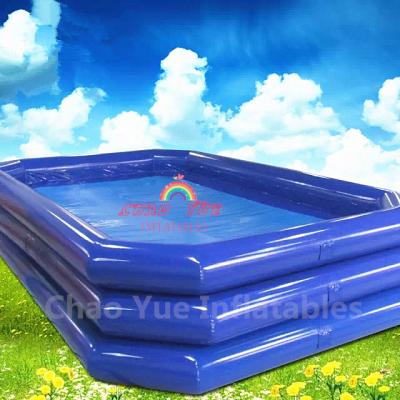 China High Quality Blue Inflatable Swimming Pool for water walking ball for sale