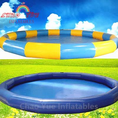 China Commerical Grade Colorful Round Inflatable Water Swimming Pool for water park for sale