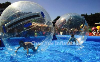 China Commercial Grade Transparent PVC Water Walking Ball for swimming pool for sale